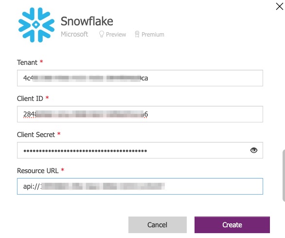 Connect To Snowflake From Power Automate Using Oauth