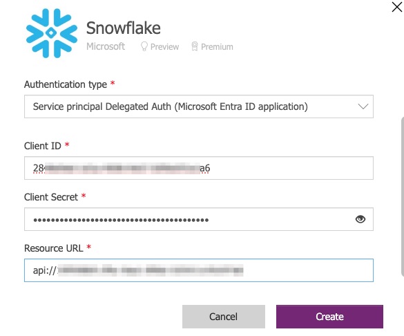 Connect To Snowflake From Power Automate Using Oauth