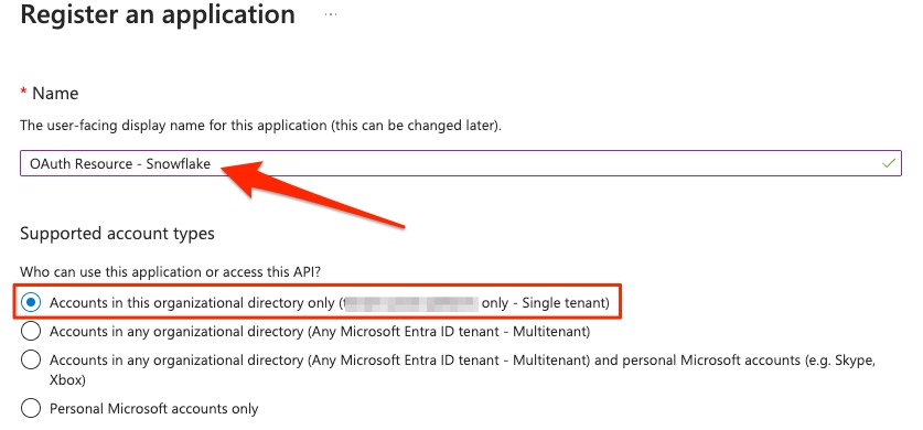 OAuth 2.0 Authorization Code Grant (with PKCE) to Snowflake with Entra