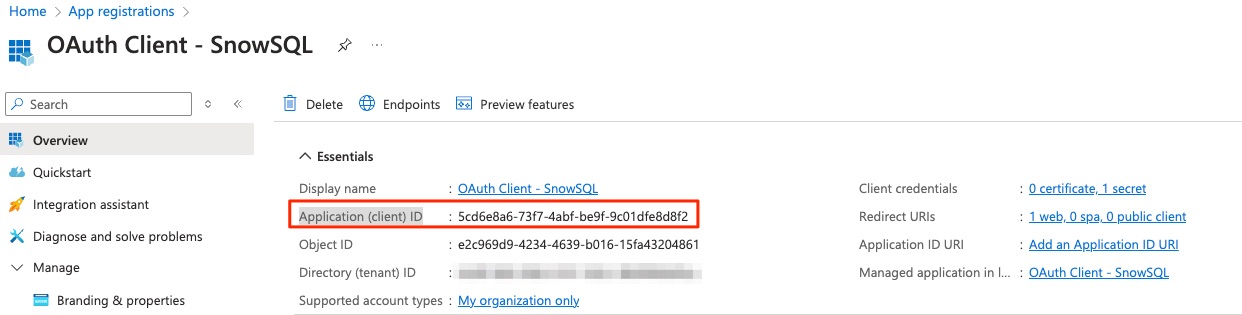 OAuth 2.0 Authorization Code Grant (with PKCE) to Snowflake with Entra