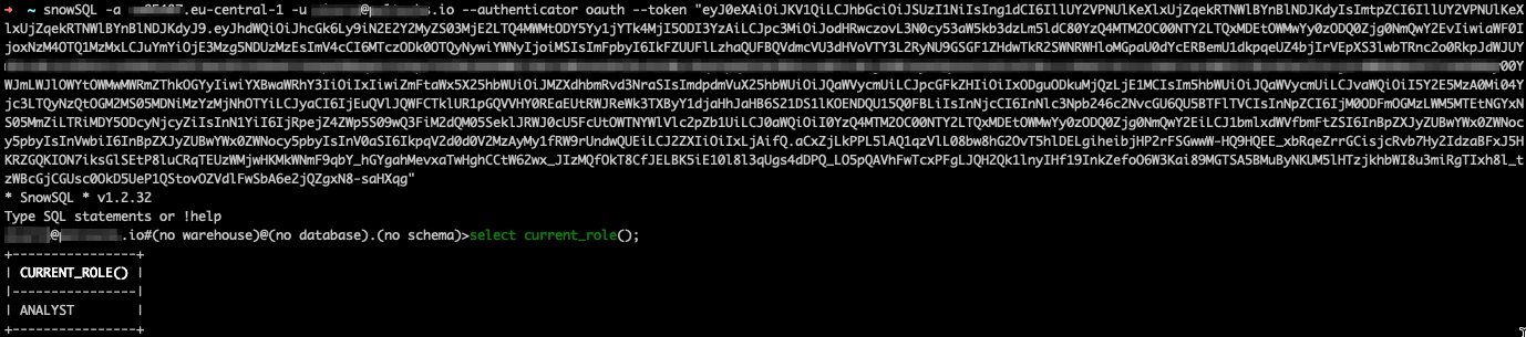 OAuth 2.0 Authorization Code Grant (with PKCE) to Snowflake with Entra
