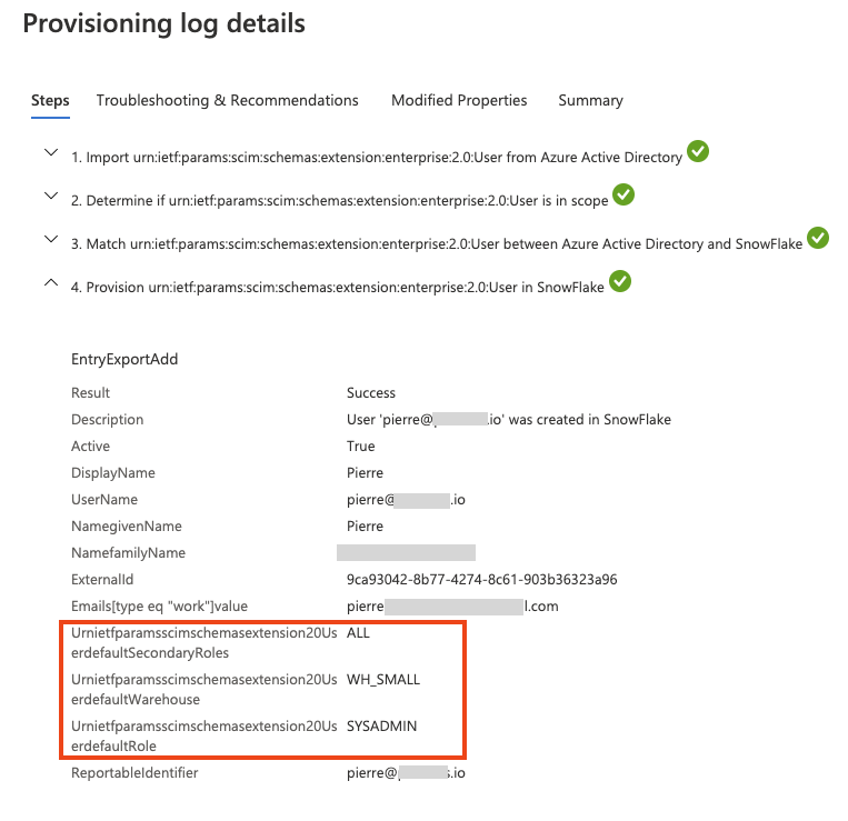 How to set up Snowflake custom attributes in Microsoft Entra ID SCIM ...