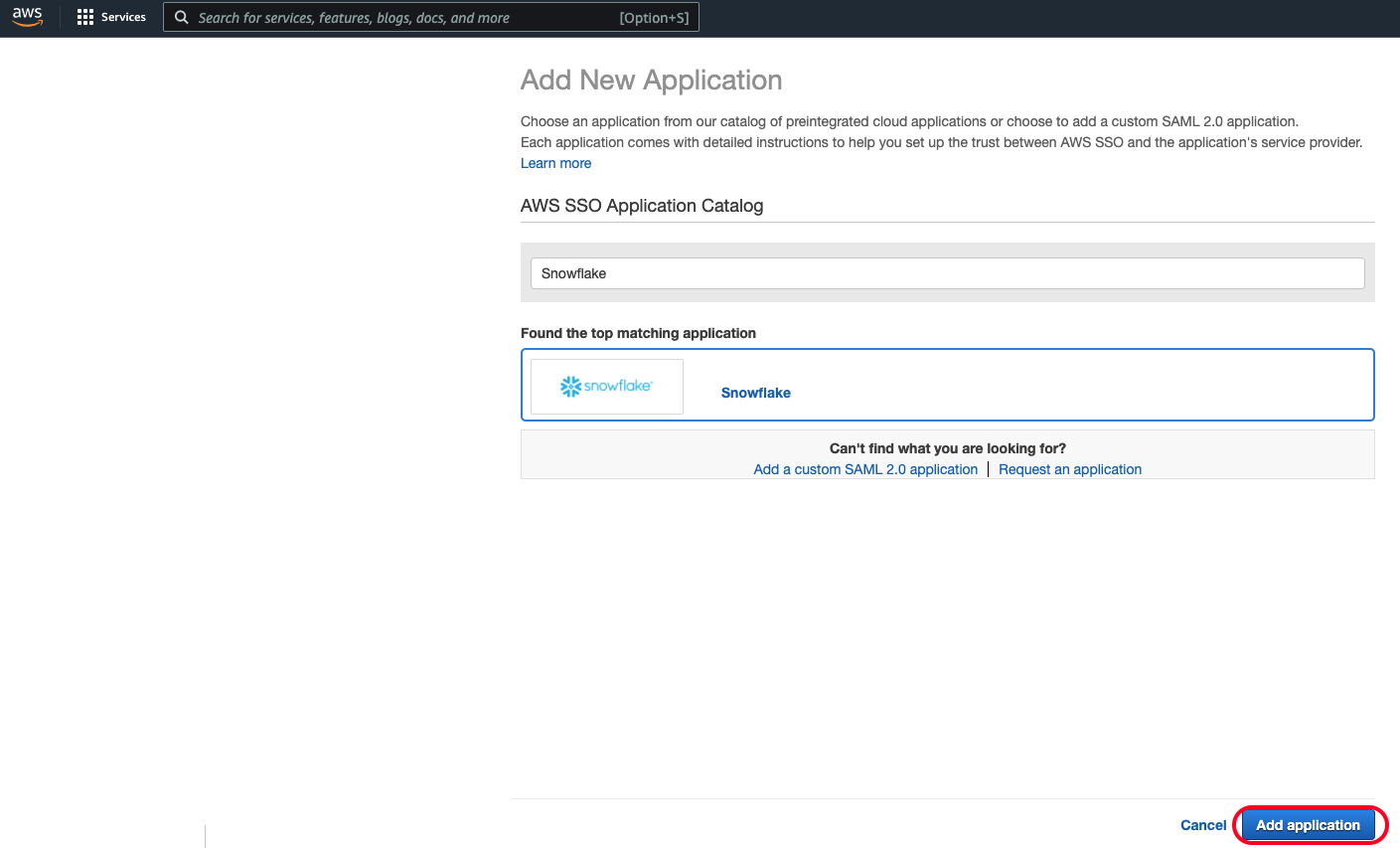 How To: Setup SSO with AWS Single Sign-On and Snowflake New URL Format or PrivateLink