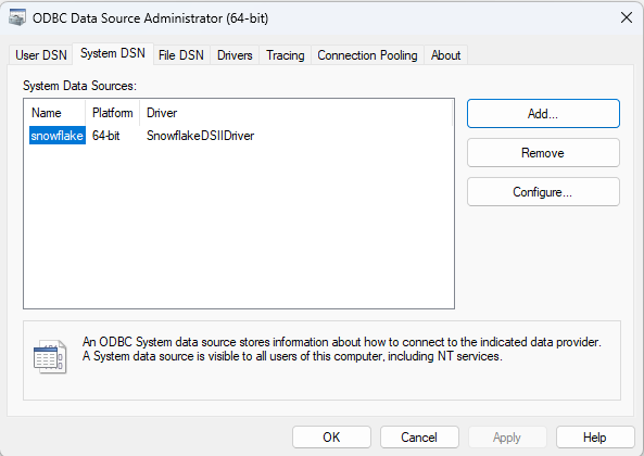 How To Set Up Odbc Driver With Oauth Access Token To Connect To