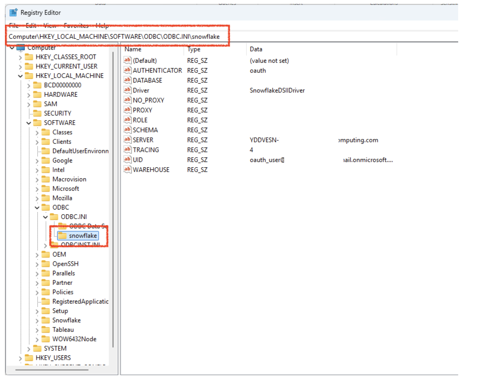 How To Set Up Odbc Driver With Oauth Access Token To Connect To