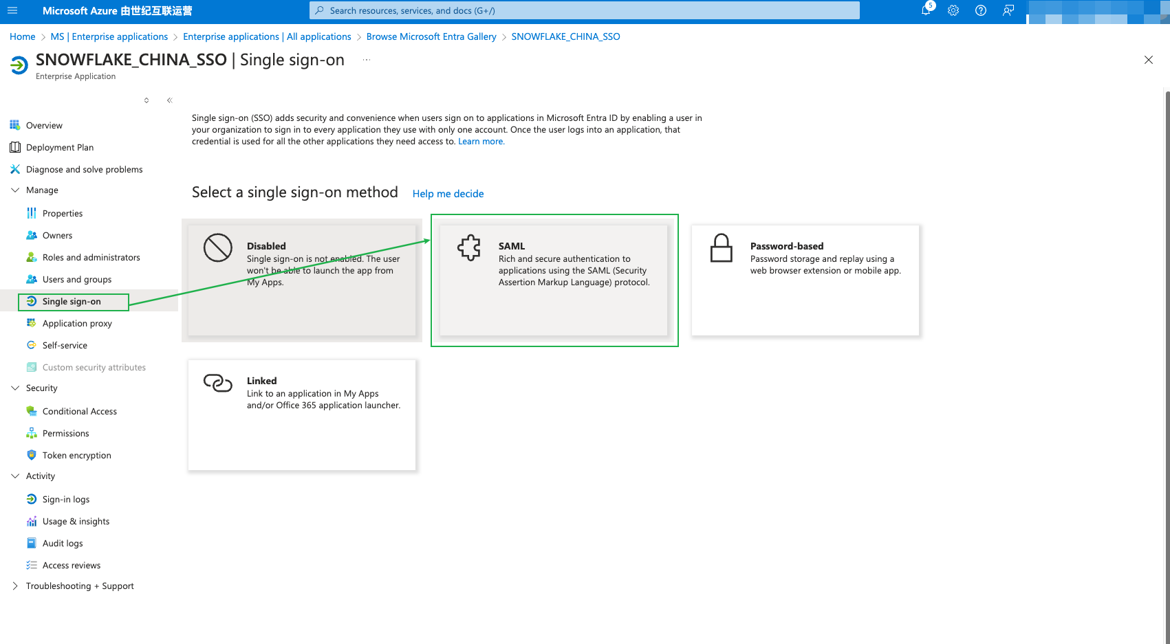How To: Configure SSO authentication with Microsoft Entra ID operated ...