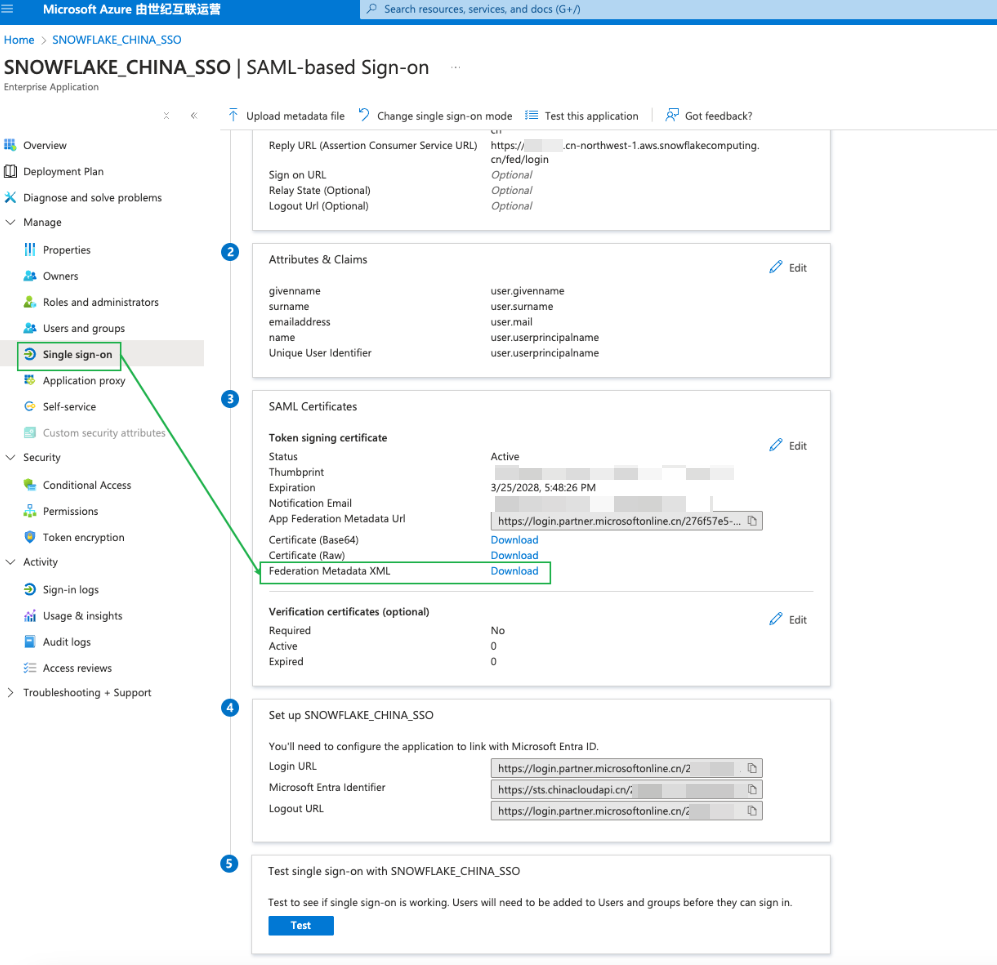 How To: Configure SSO authentication with Microsoft Entra ID operated ...
