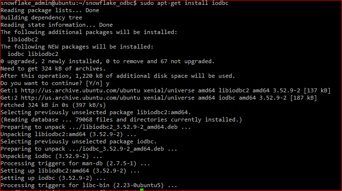 Connecting To Snowflake Using Perl Linux