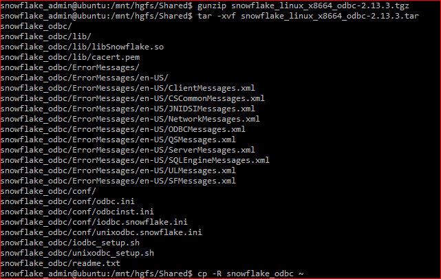 Connecting To Snowflake Using Perl Linux