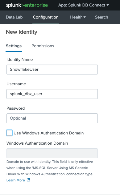 Integrating Snowflake and Splunk with DBConnect