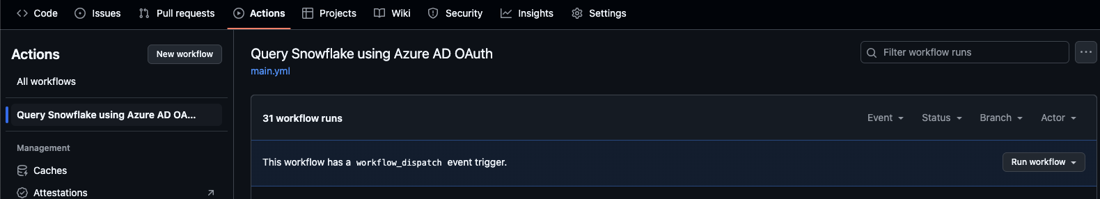 Secure Snowflake Integration with GitHub Actions Using Azure OAuth ...