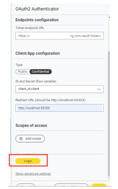 Connecting KNIME to Snowflake Using OAuth (Snowflake as OAuth Provider)