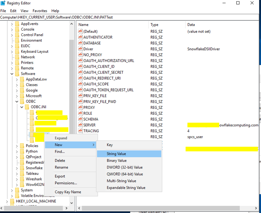 ODBC for Windows 2019 Reports Token is not Present with Programmatic ...